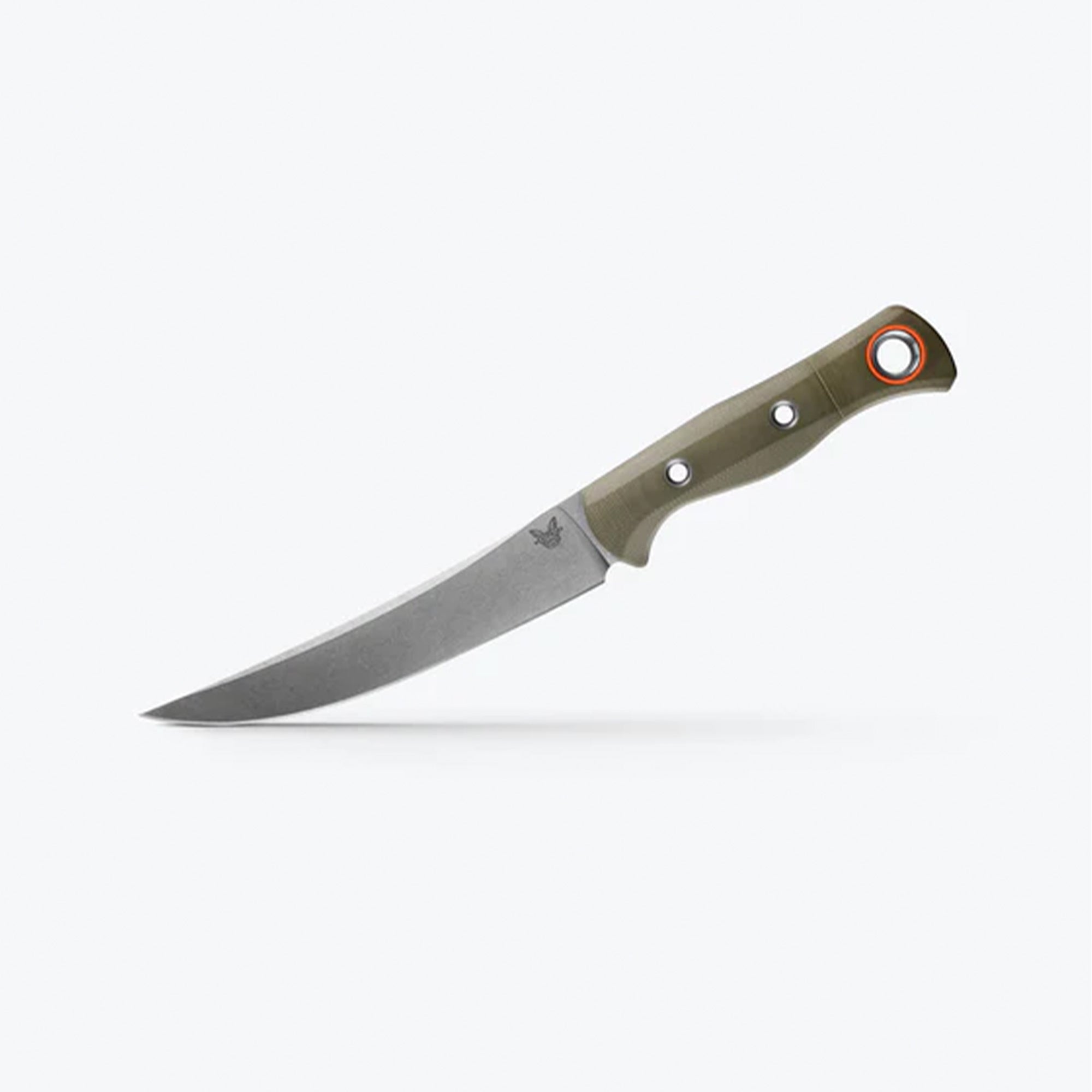 Cutit de transat BENCHMADE Meatcrafter® | OD Green G10 | 6" Trailing p ...